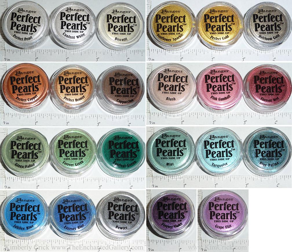 Ranger - PERFECT PEARLS / PERFECT GOLD - perleťový pudr - Scrapbook ...